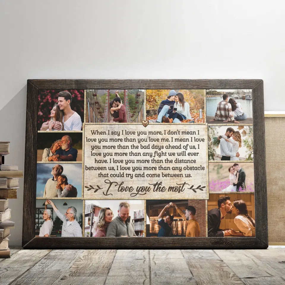 Personalized Canvas Prints, Custom Photo Collage, Couple Gifts, Gifts ...