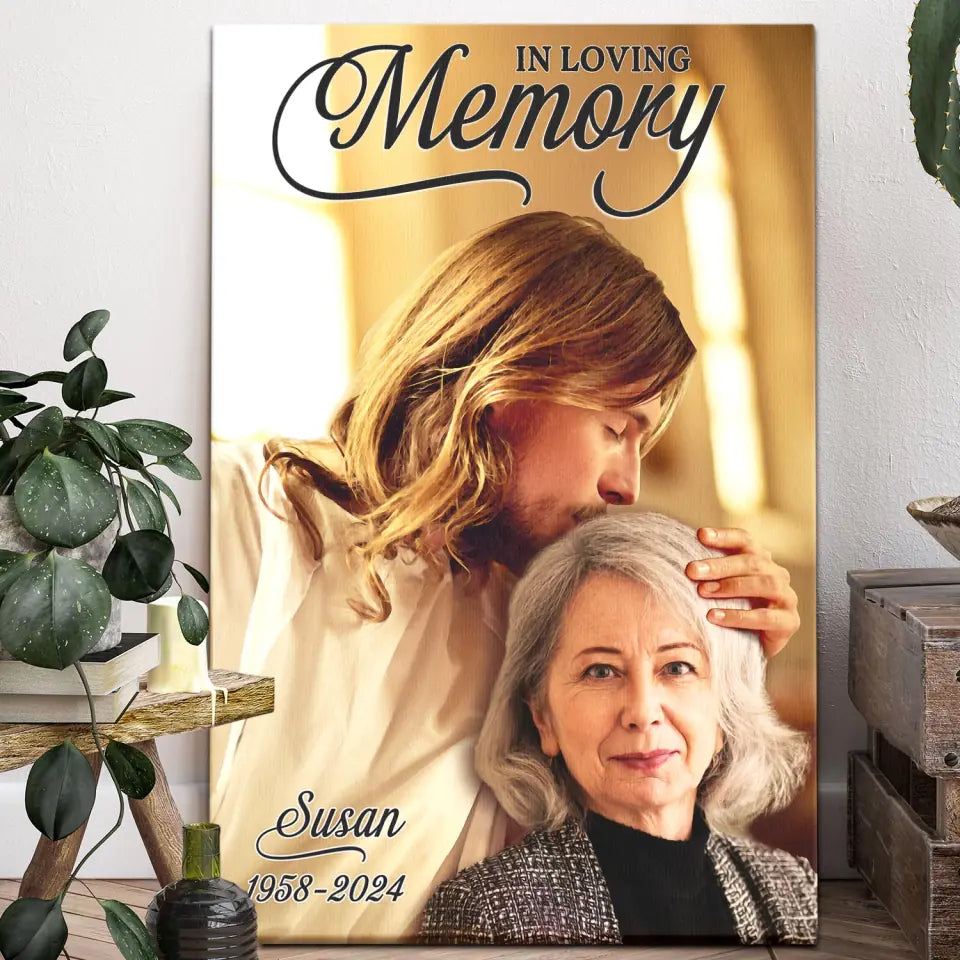 Memorial Canvas - Personalized Canvas Prints - In Memory Of Gifts Loss ...